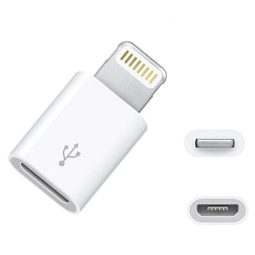 Адаптер-Переходник micro USB - Lightning iPhone 5, iPad Mini, iPod ...